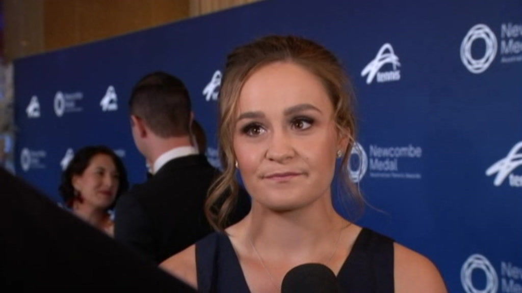 Ash Barty wins a third straight Newcombe Medal as Australia's ...