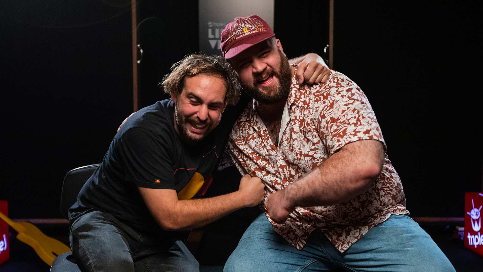 Behind Beddy Rays’ Thelma Plum cover for Like A Version - triple j