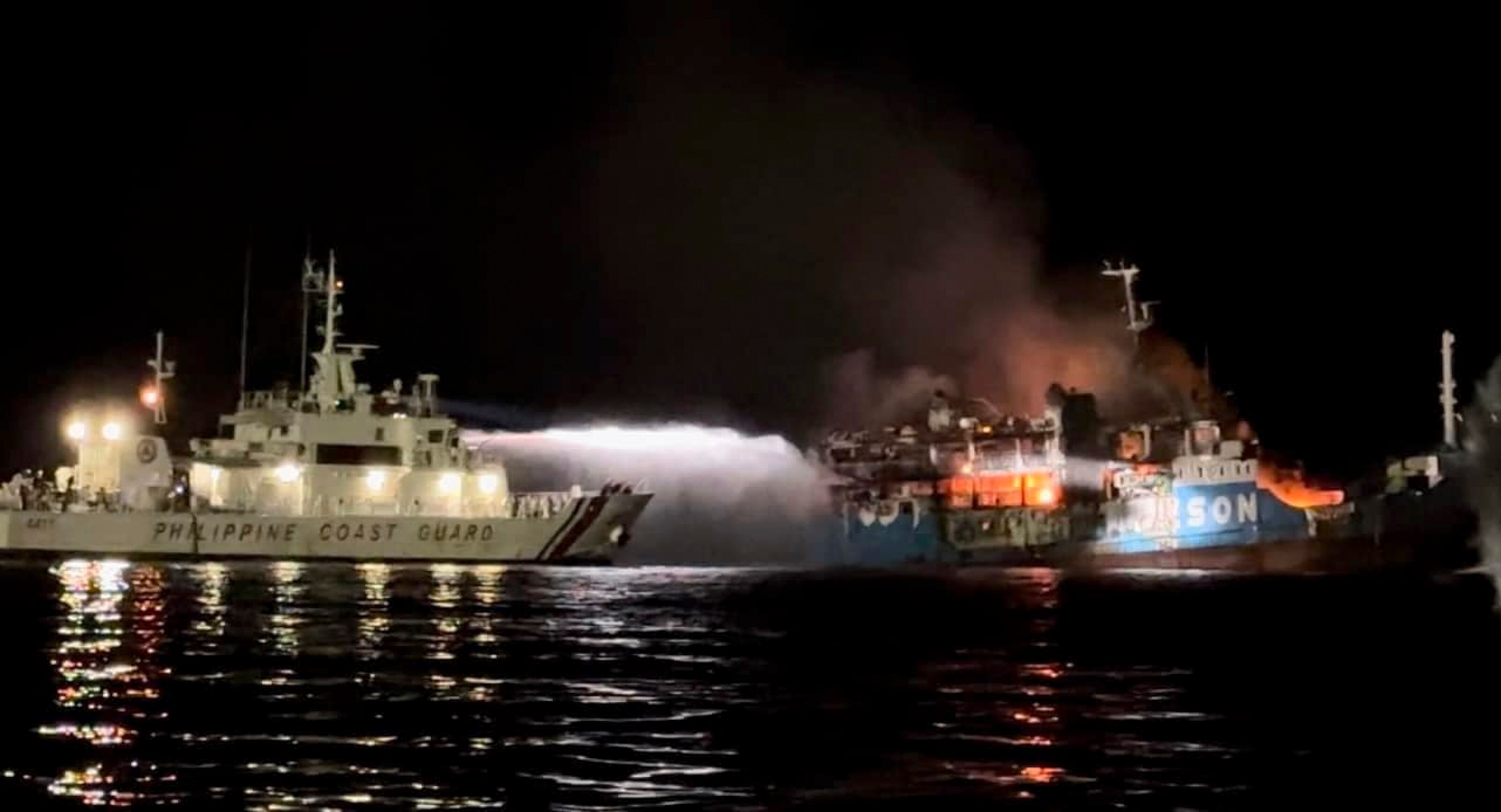 Hundreds rescued and 31 killed after deadly fire engulfs ferry carrying ...