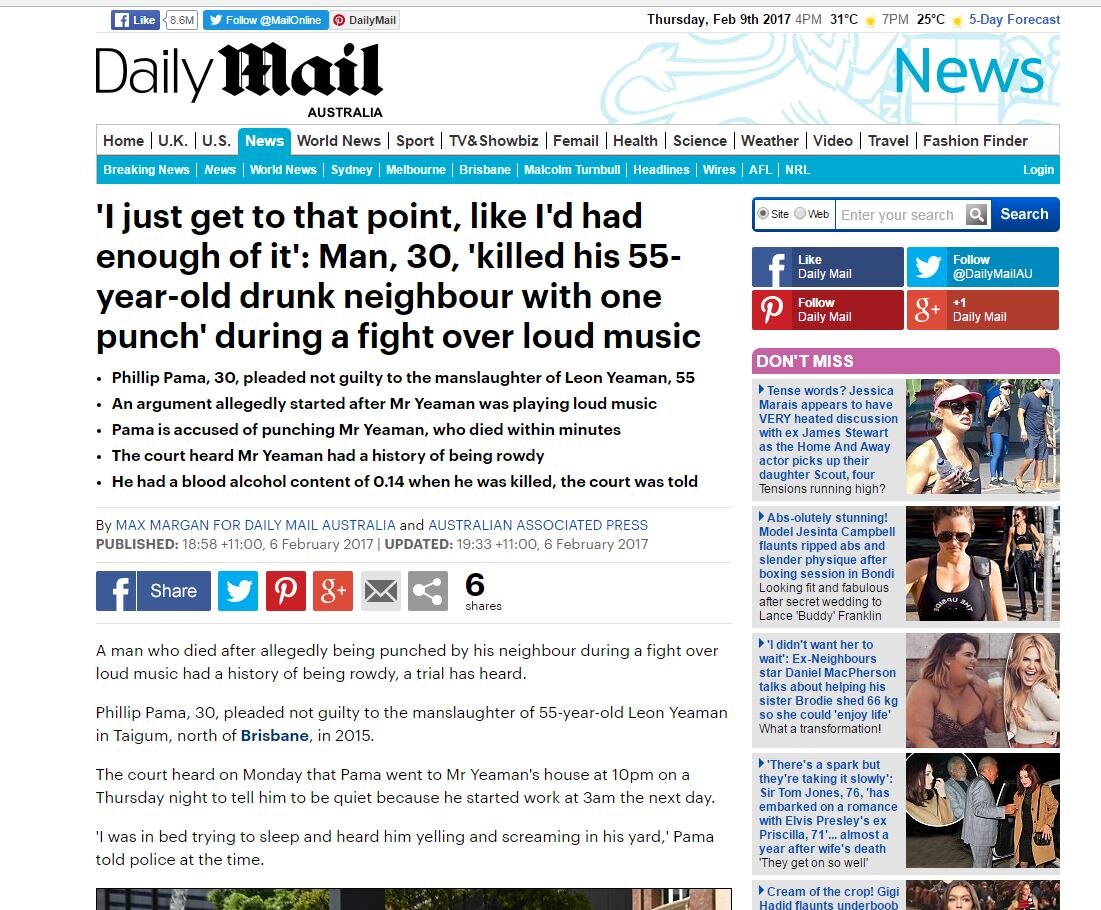 Lawyer slams Daily Mail over 'irresponsible' court report in Phillip ...