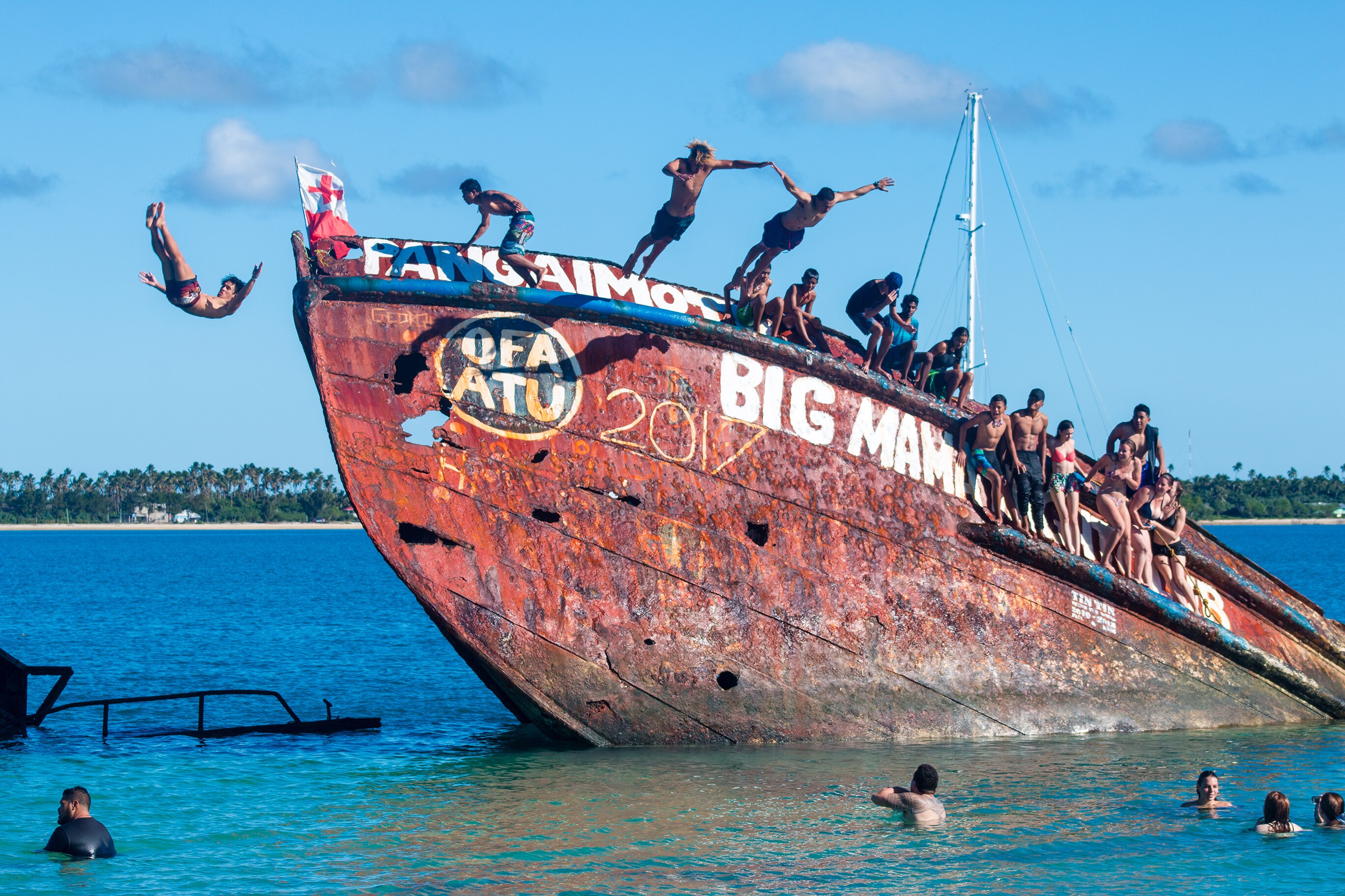 There's no Olympic sized pool in Tonga, that has not stopped dual ...