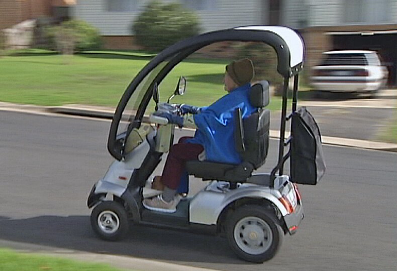 Mobility scooter riding seniors and drivers urged to share road in bid ...