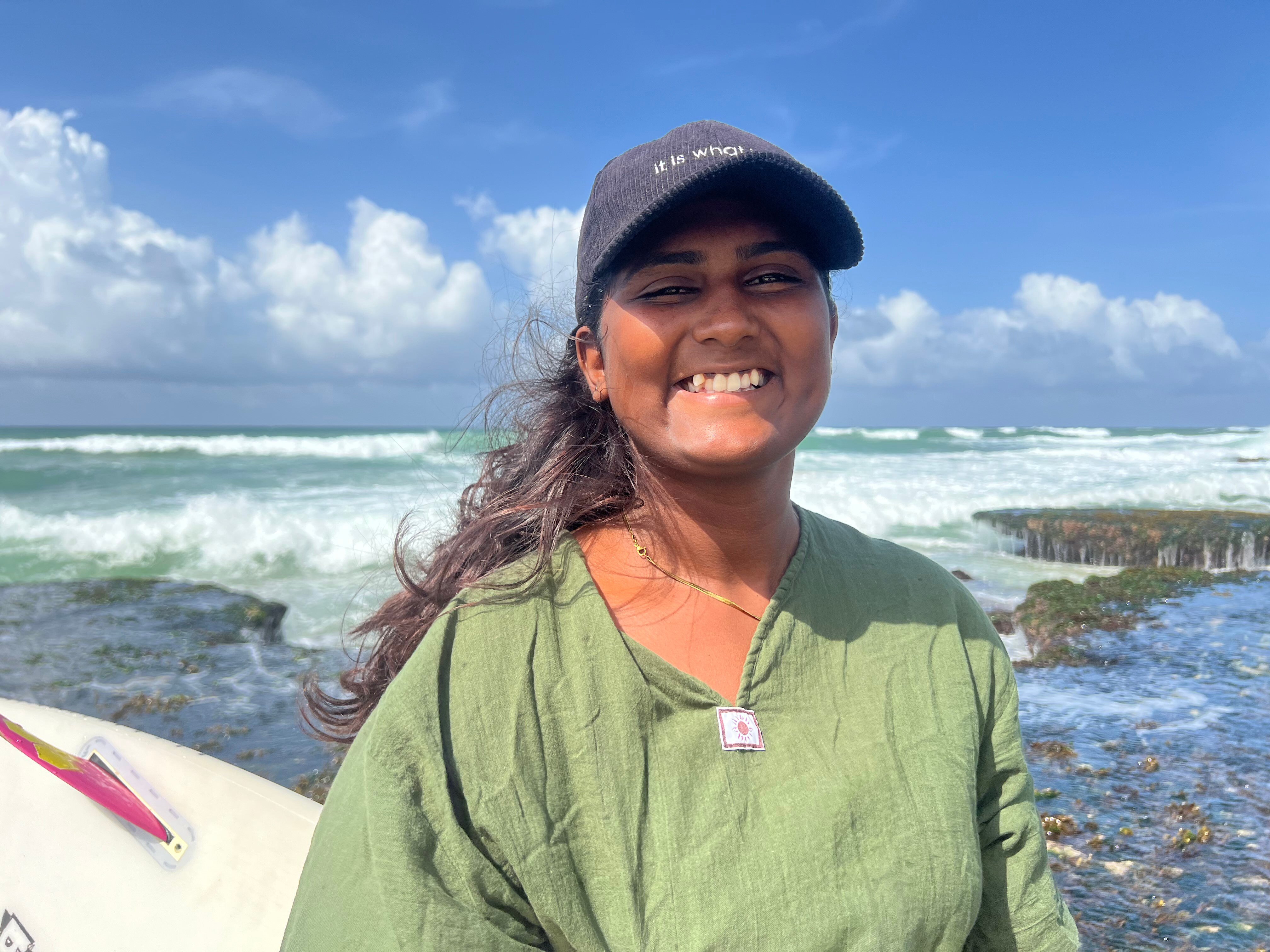 How a gift from an Aussie helped Sri Lanka’s first female surfer make ...