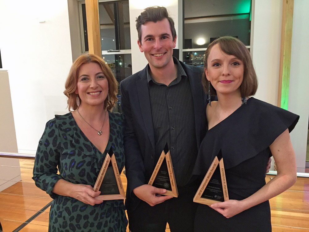 ABC journalist Richard Baines picks up Tasmania's top media award for ...