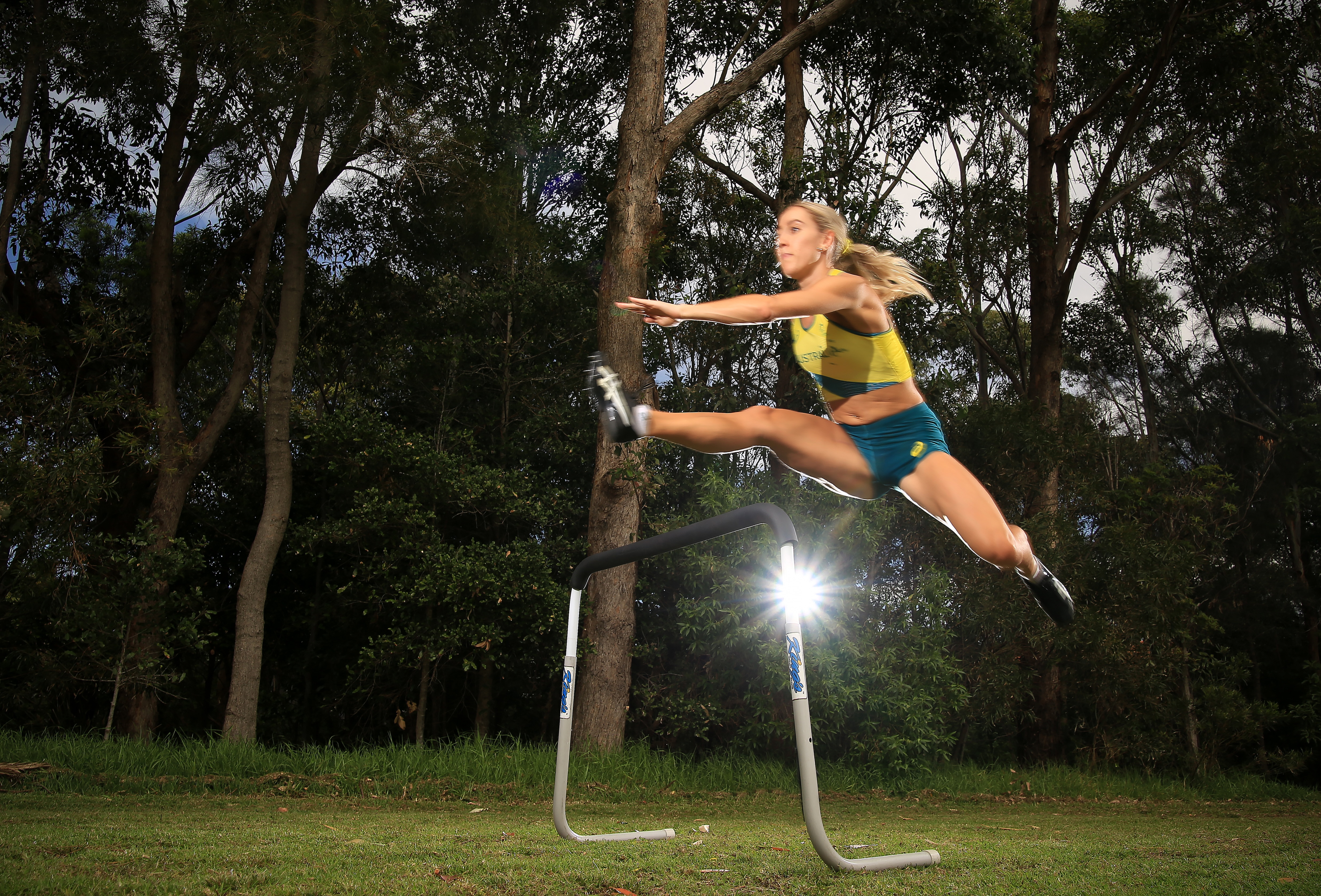 Hurdler Sarah Carli back on track after near-death injury as ...