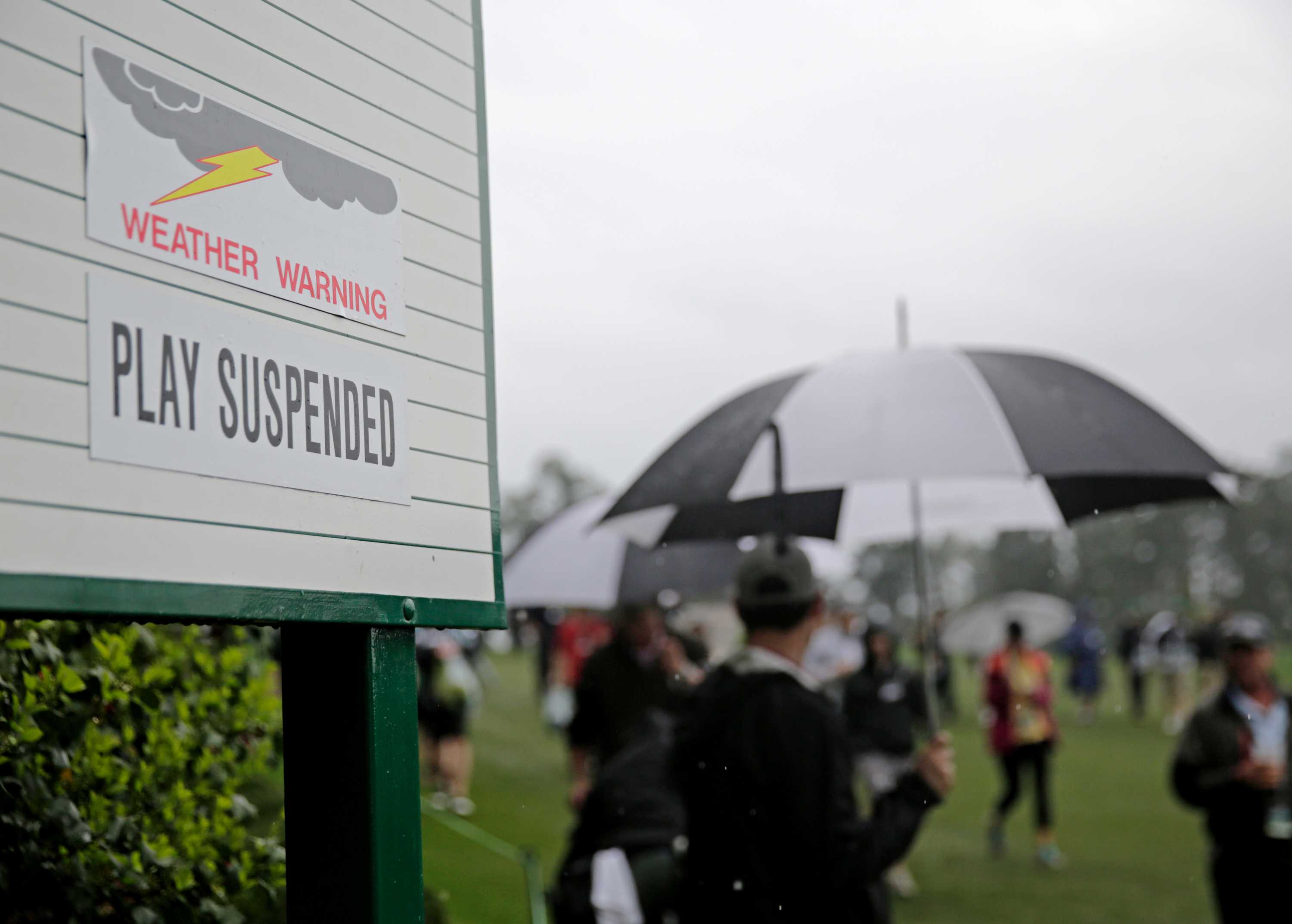 Masters par-three contest called off for first time due to storms after ...