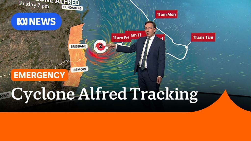 Tropical Cyclone Alfred now less than 100km off the coast - ABC News