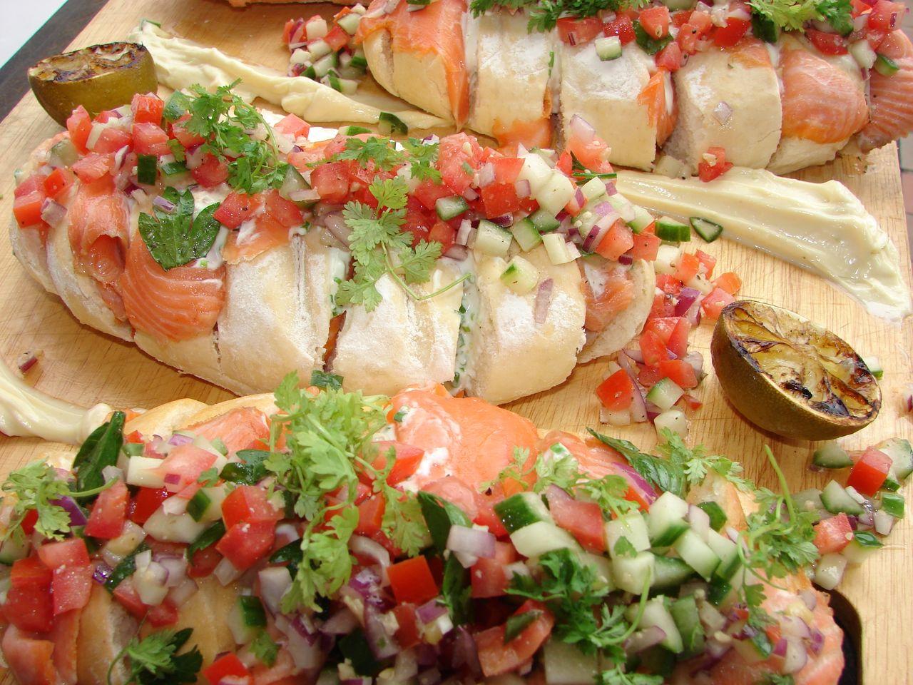 Smoked Salmon Bread - ABC News