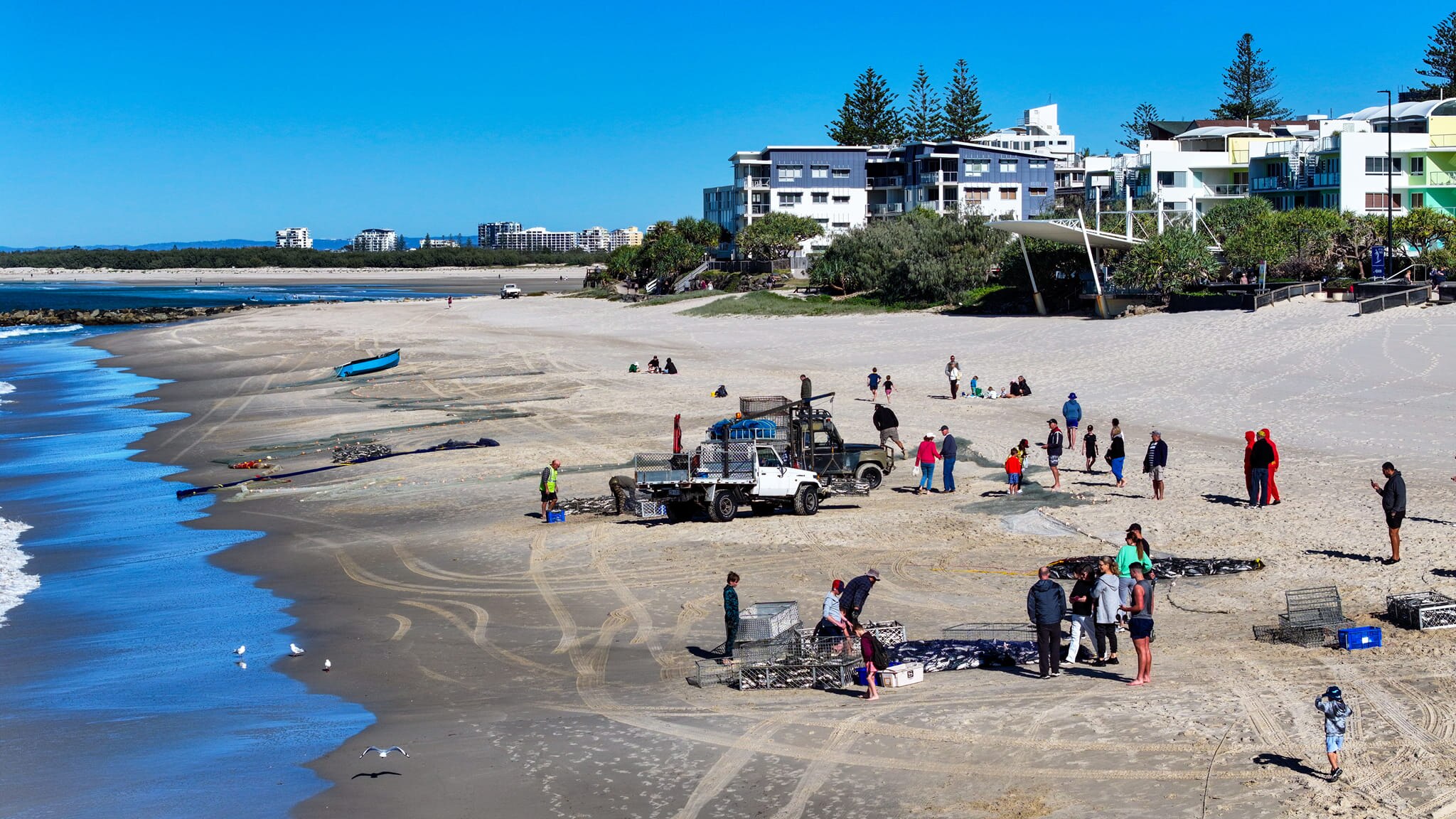 Mullet fishers keep proud tradition alive for next generation along ...