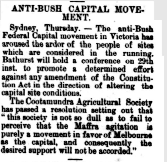 Who first coined the term 'The Bush Capital'? - ABC News