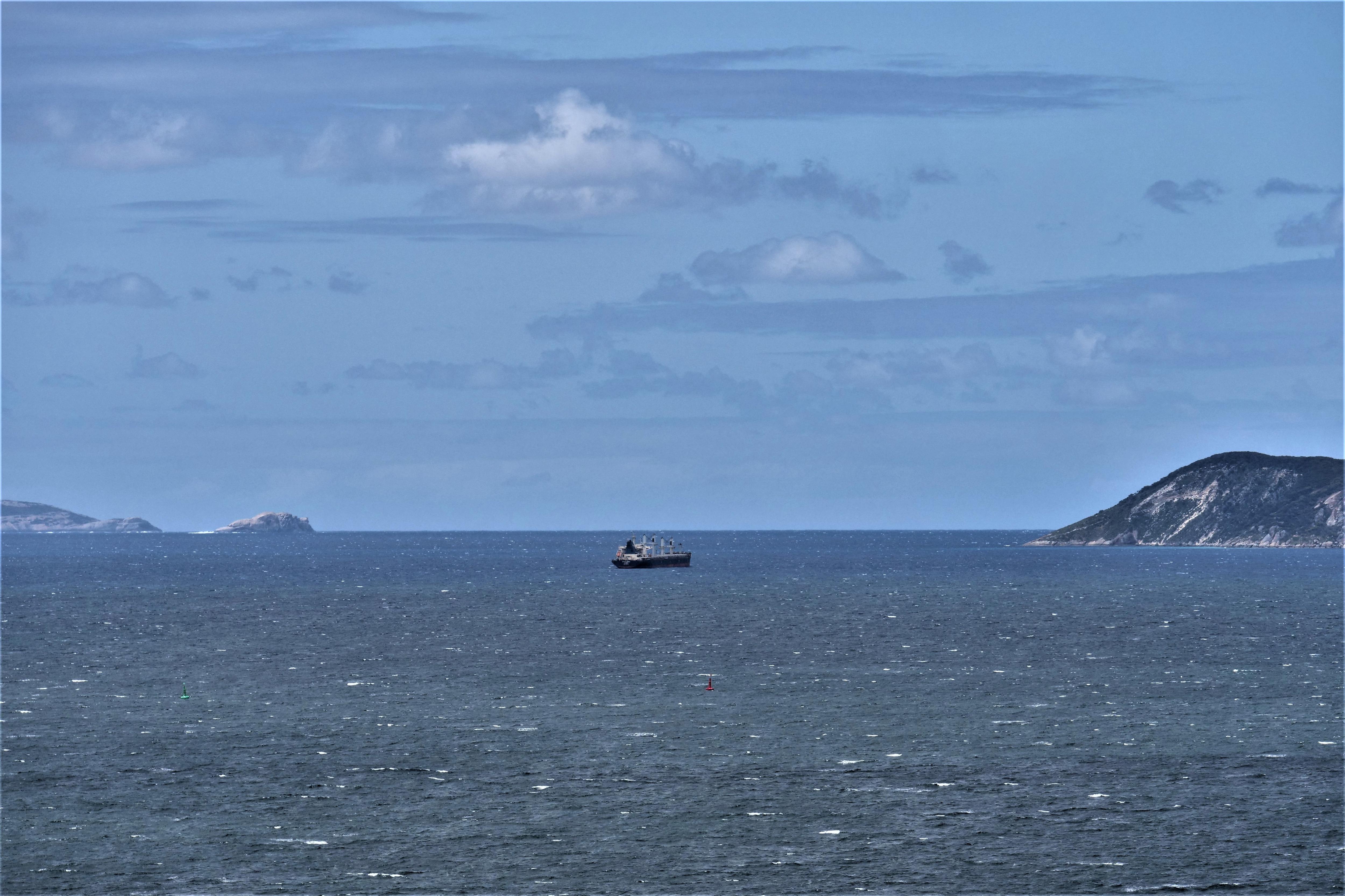 Stranded Ship Interlink Sagacity towed to King George Sound near Albany ...