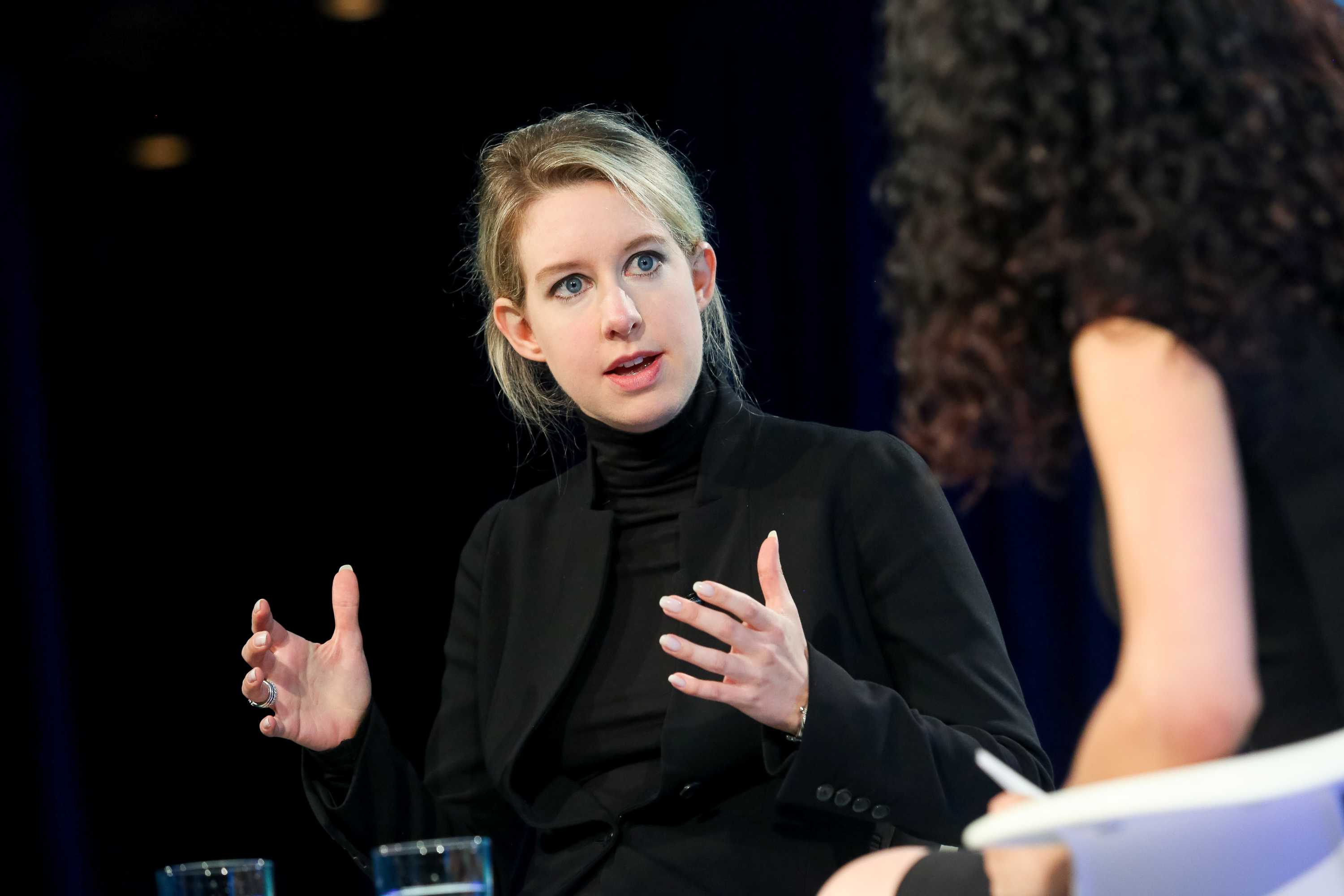 Elizabeth Holmes fronts Theranos trial - The Backstory with Max ...