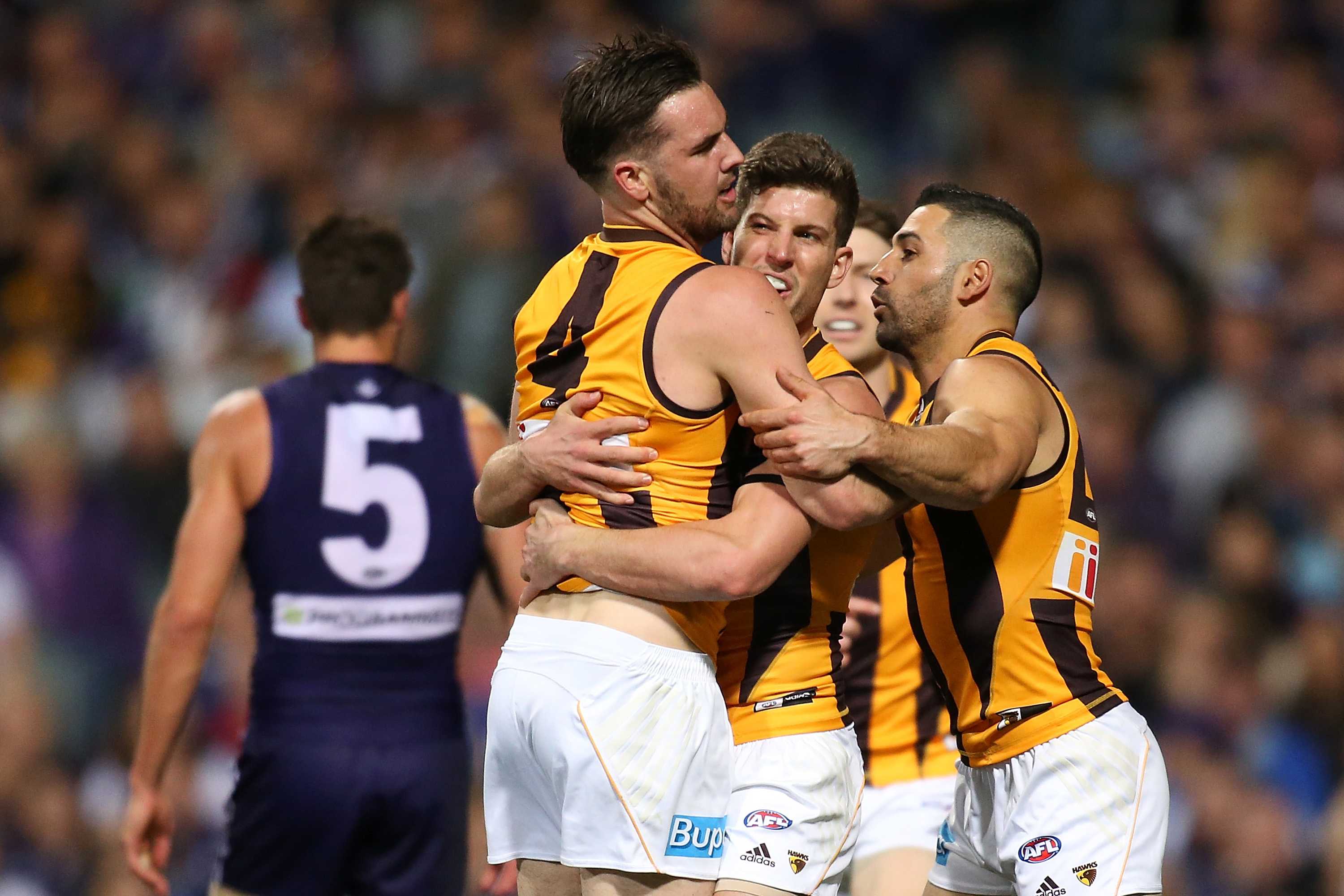 Hawthorn beats Fremantle by 27 points to reach AFL grand final for ...