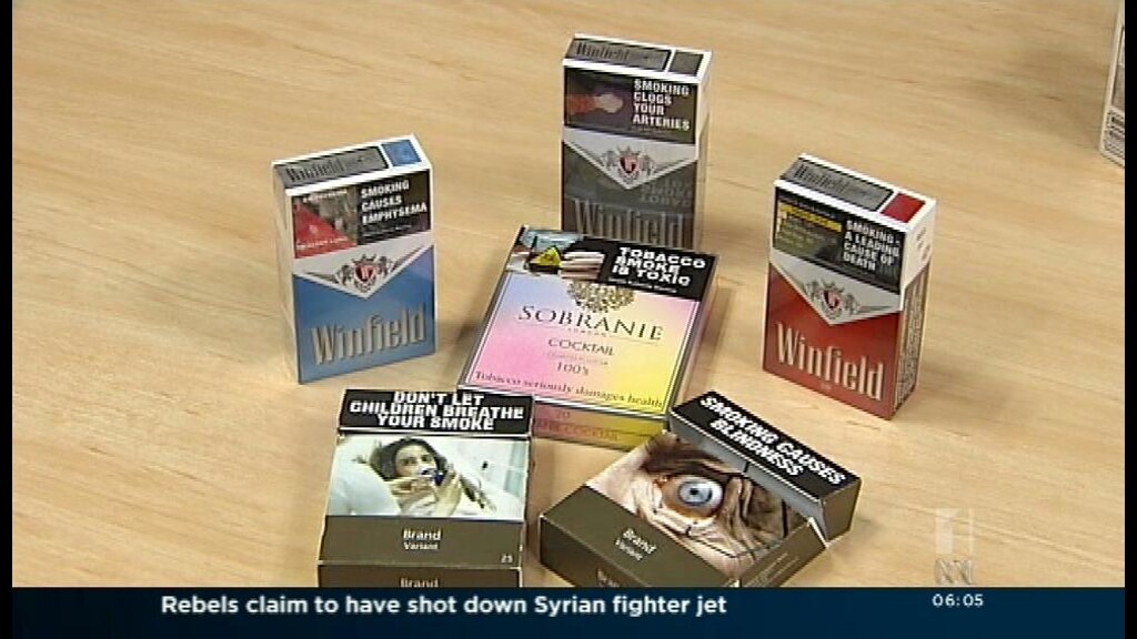 Call to back plain pack tobacco moves - ABC News