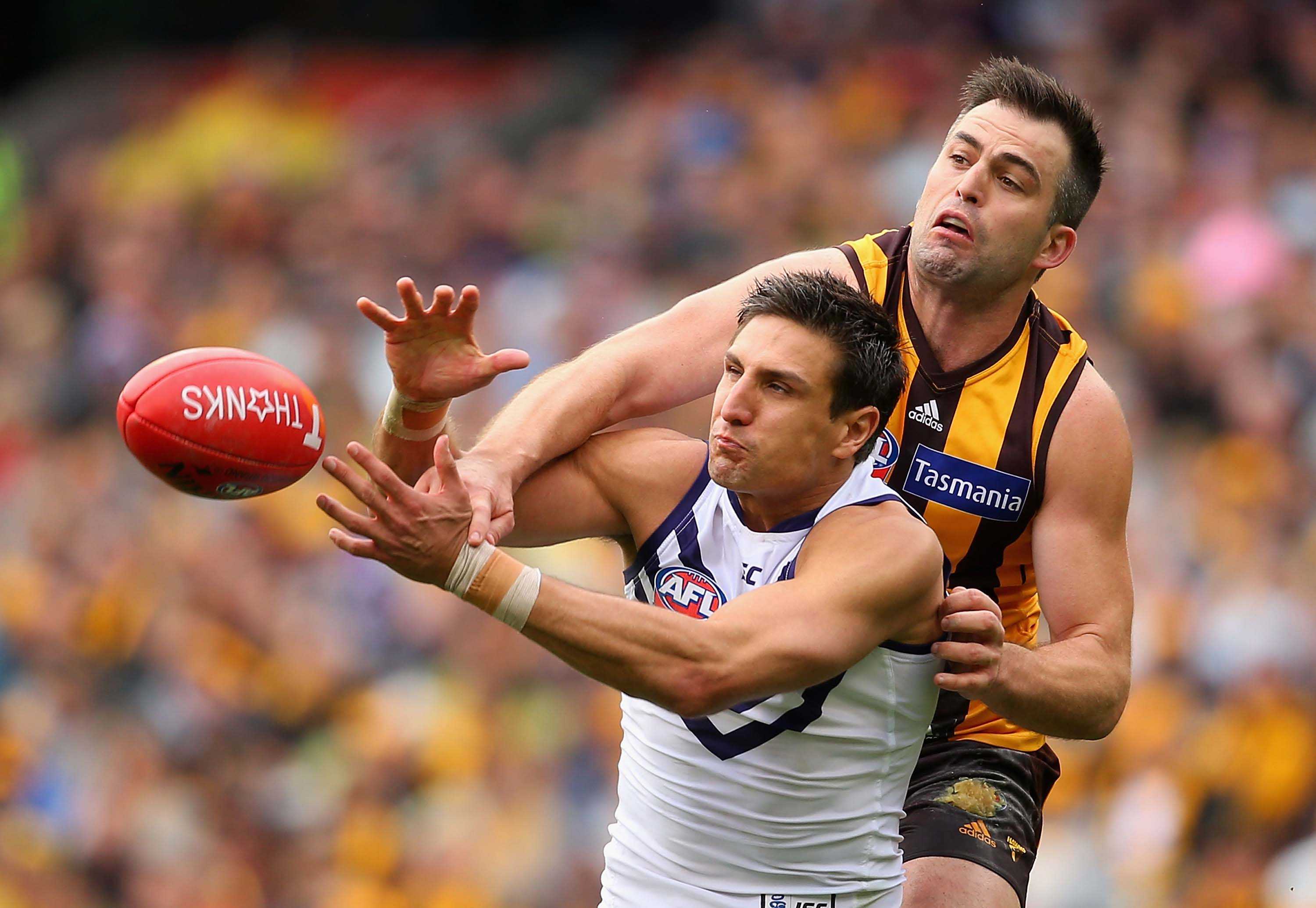 Hawthorn's Brian Lake and Cyril Rioli facing bans, Fremantle's Nick ...