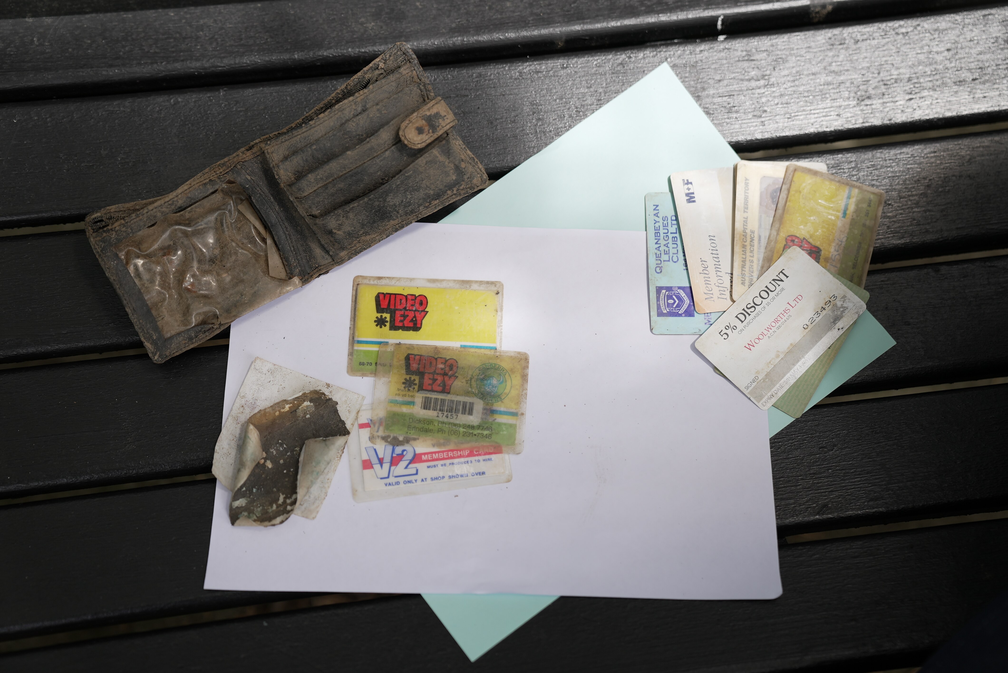 Video Ezy cards, 'decimated' money found in wallet fished from ...