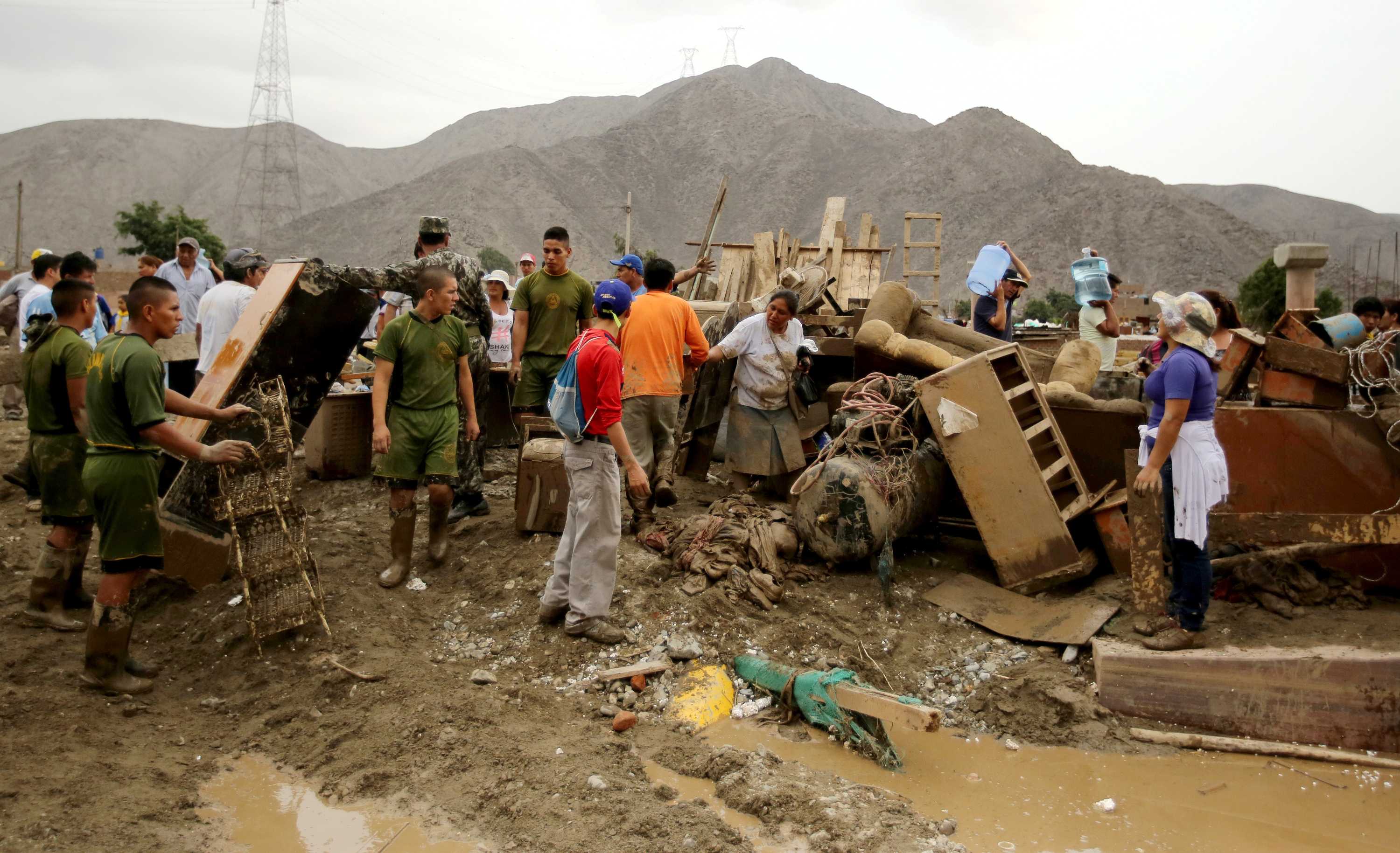 Death toll hits 72 as Peru's floods confirmed the worst for two decades ...