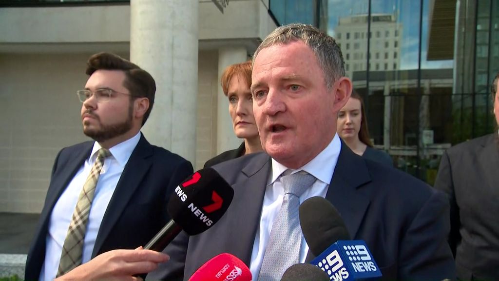 Bruce Lehrmann's lawyer speaks outside court - ABC News