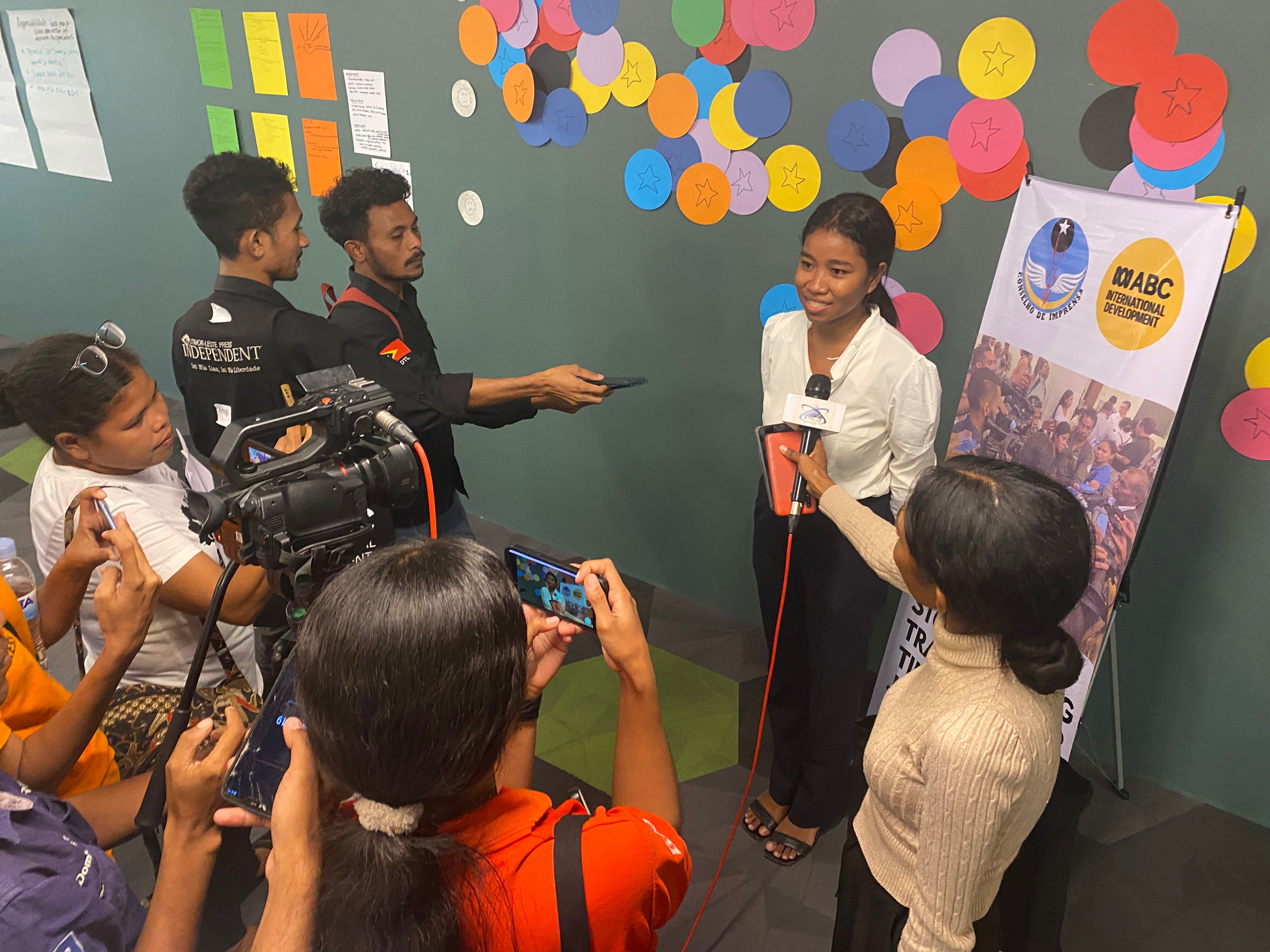 Timor-Leste journalists shift their perspectives from ‘story talking ...