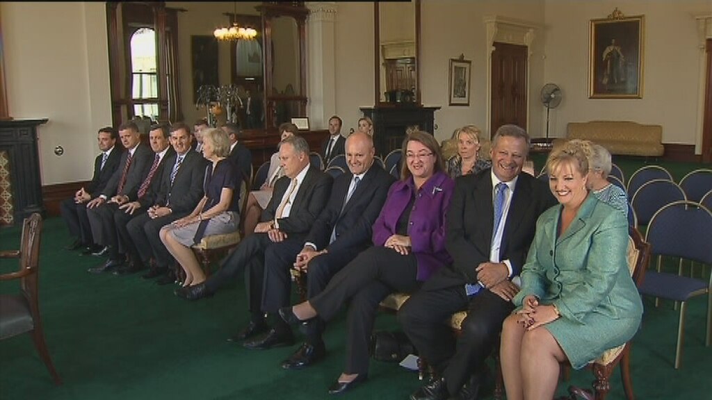 New cabinet sworn-in - ABC News