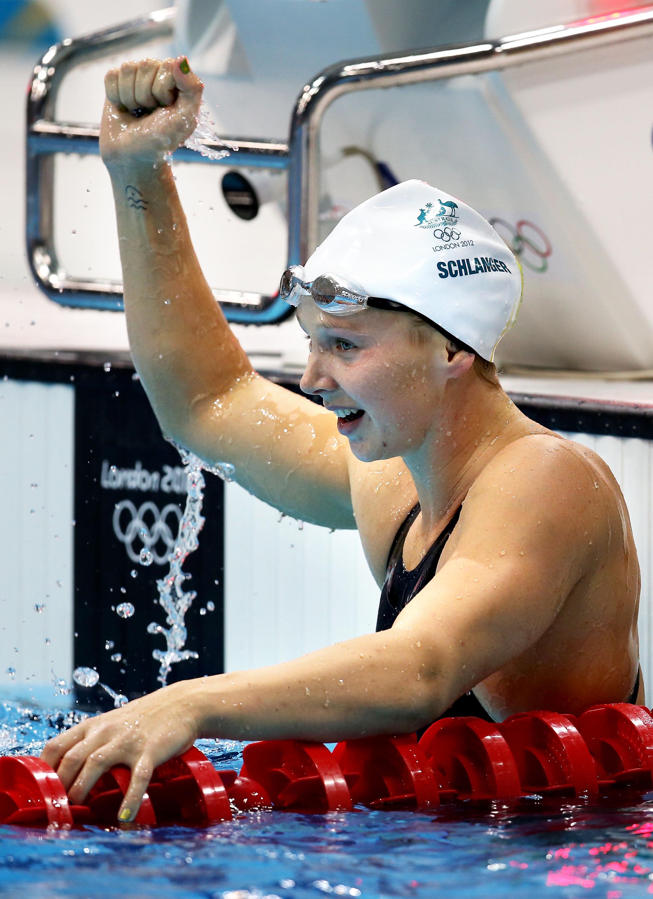 Schlanger through to 100 free final - ABC News