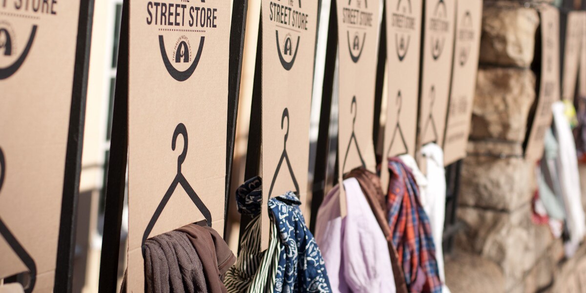 Pop up Street Store for homeless hopes to break down barriers - ABC News