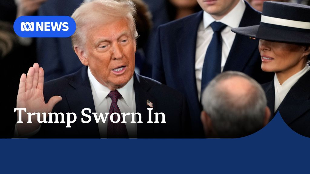 Donald Trump sworn in as 47th US President - ABC News
