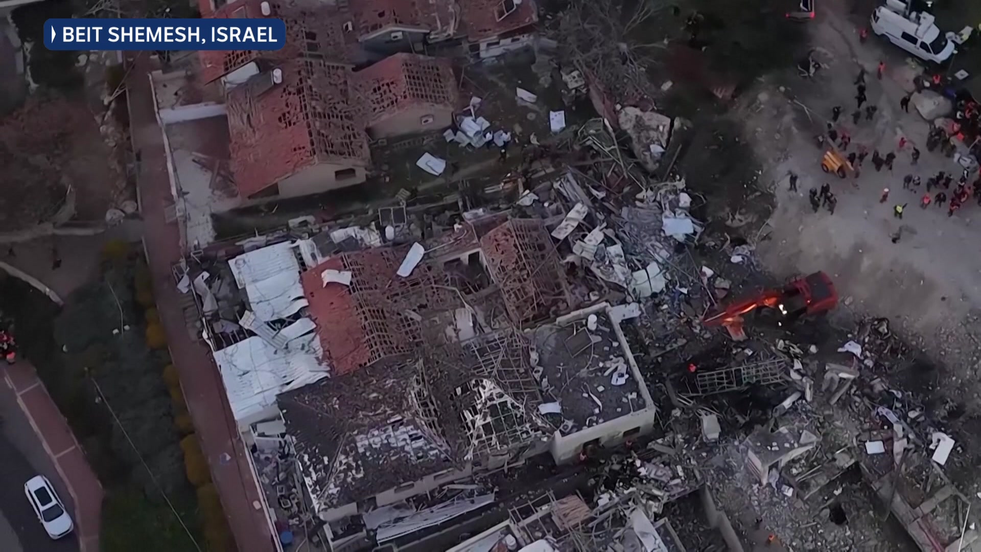 Aftermath of Iranian strike on Israel’s Beit Shemesh - ABC News