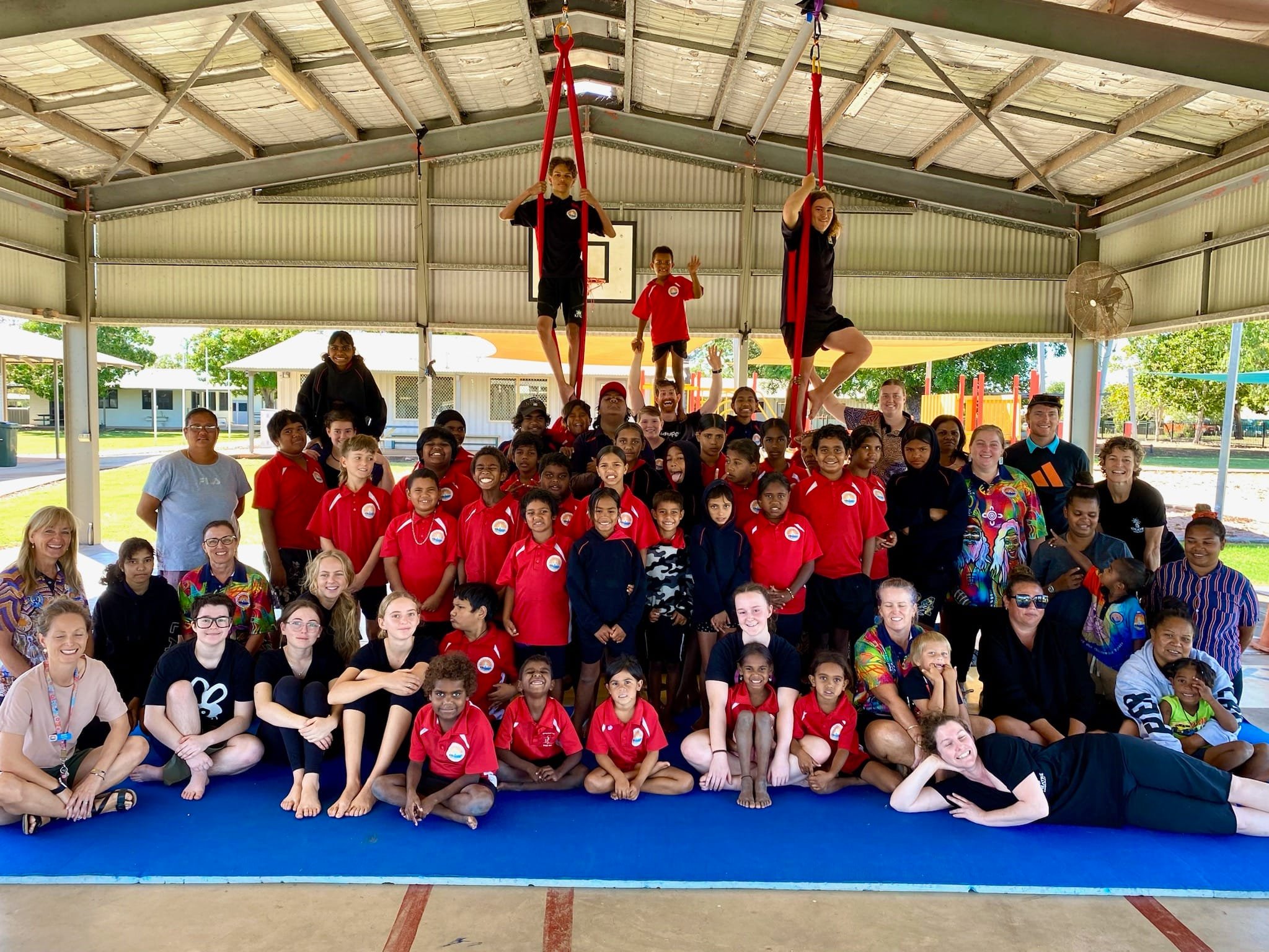 Beagle Bay kids learn to juggle plates and ride unicycles as part of ...