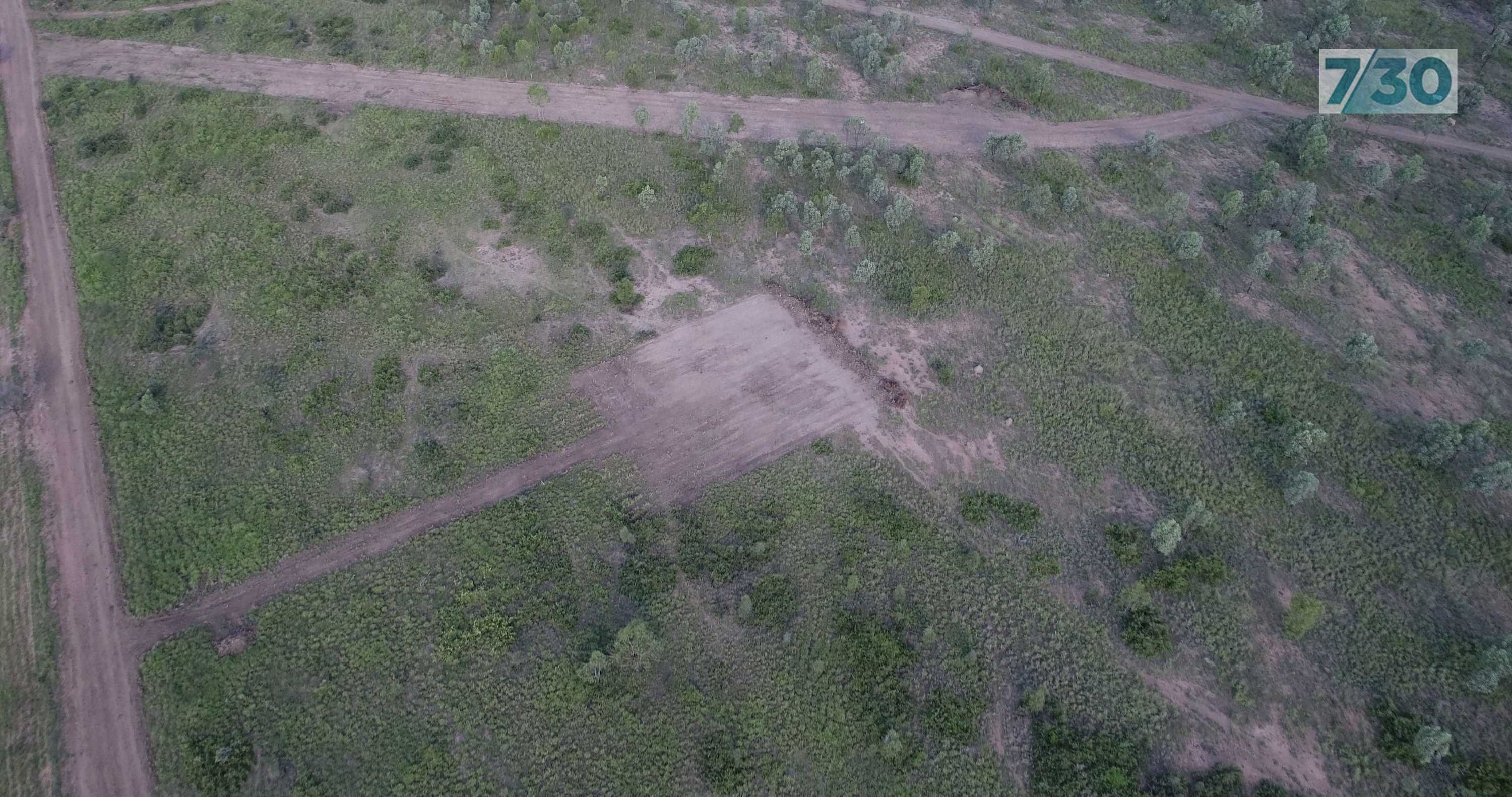 Drone footage shows roads and clearings on Adani's Carmichael coal mine ...