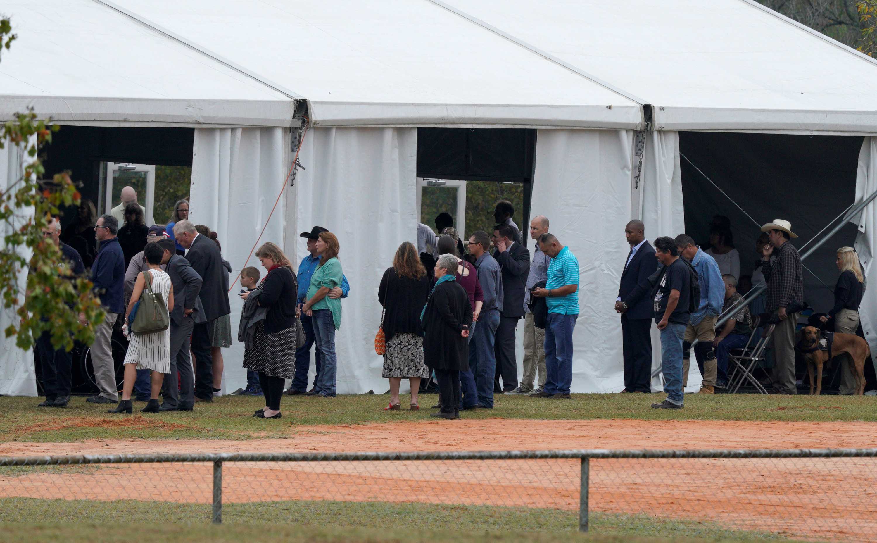 Texas church reopens as solemn memorial to shooting victims - ABC News