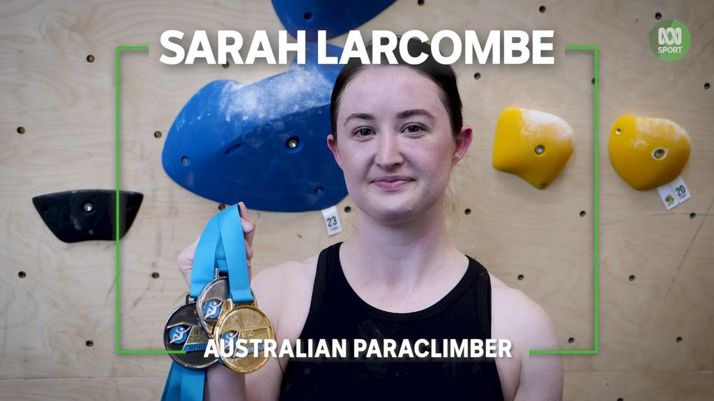 Paraclimber Sarah Larcombe overcomes barriers to reach new heights ...