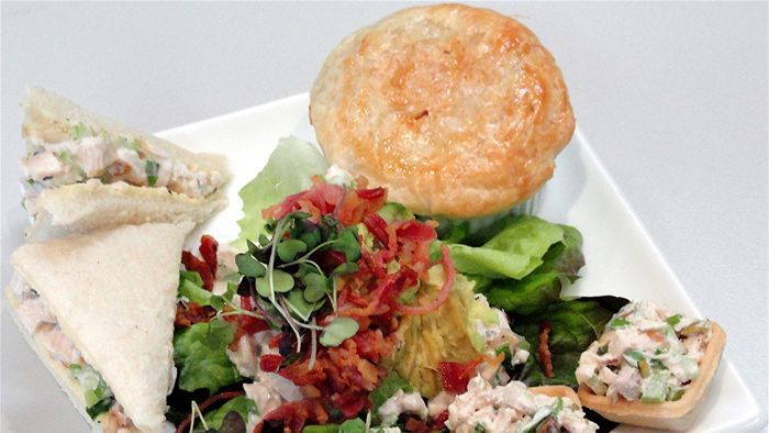 Chicken, walnut and celery sandwich filling - ABC News