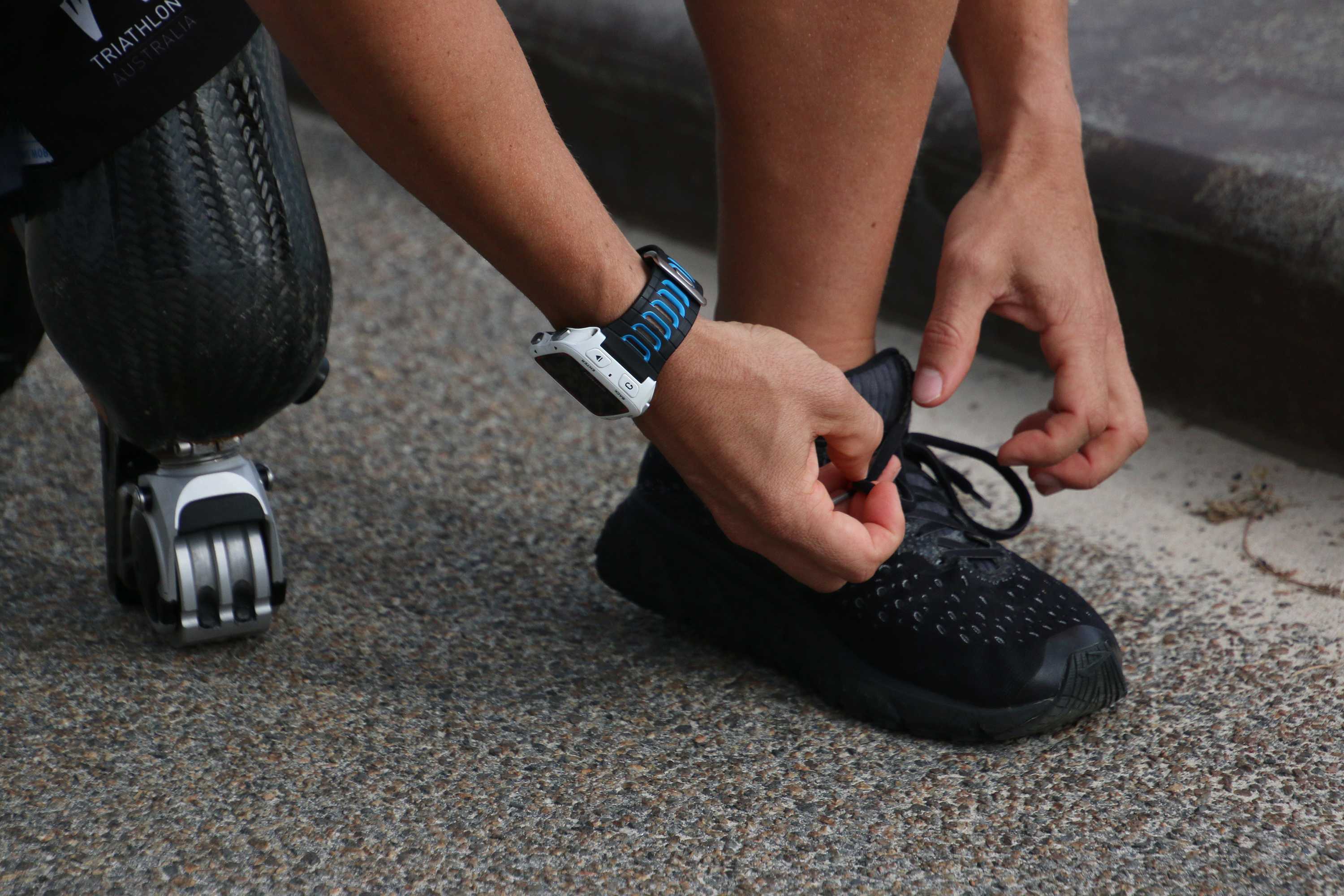 Brant Garvey is in training for the world's toughest ironman race, the ...