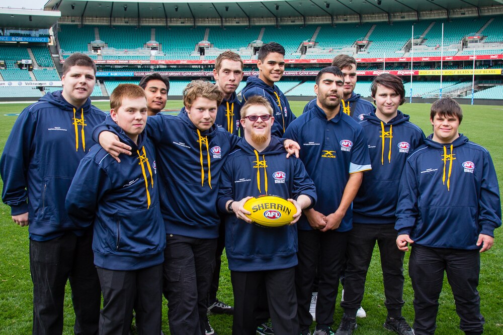 Football players with intellectual disabilities 'pumped' for AFL ...