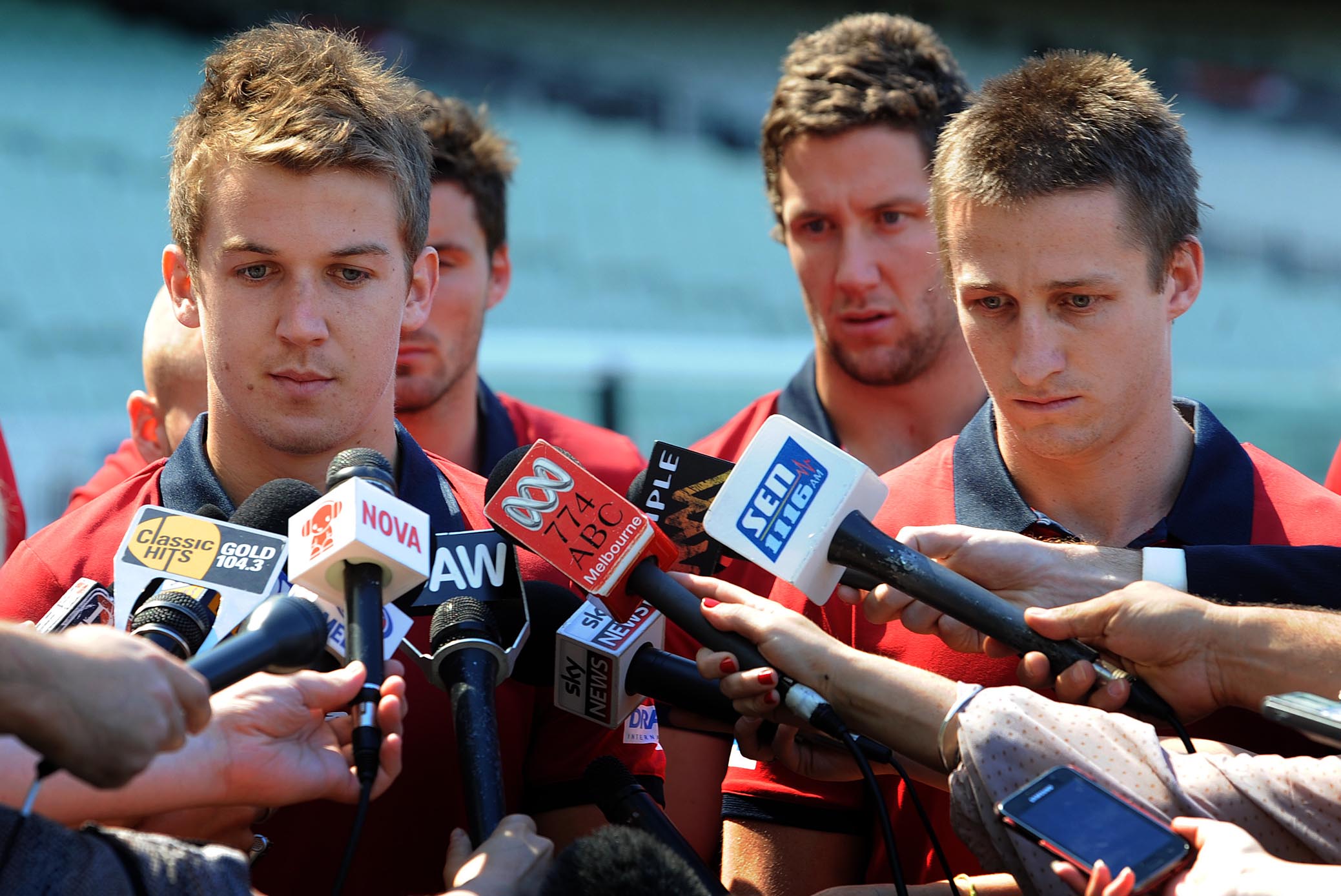 Demons players shocked by Stynes death - ABC News