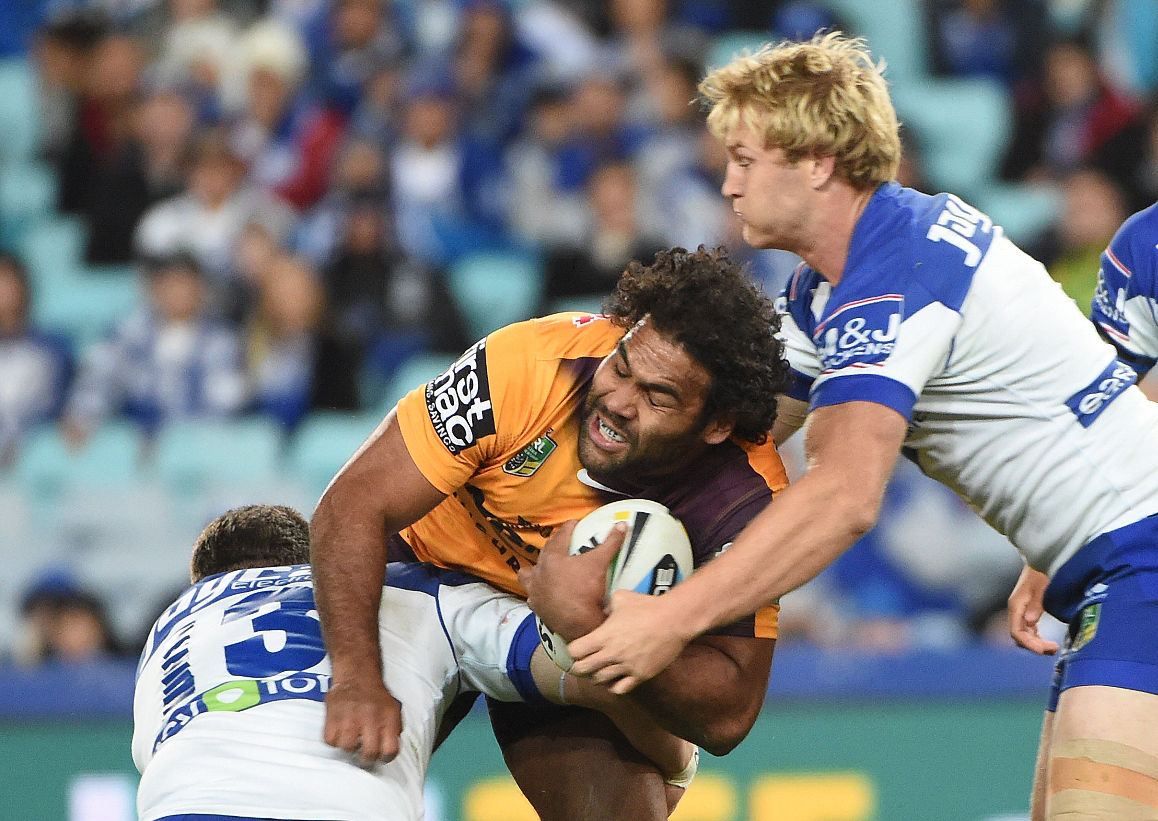 NRL finals: Brisbane Broncos forwards Sam Thaiday and Adam Blair show ...