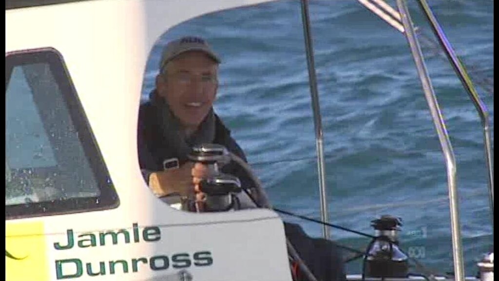 Father gets sailing record - ABC News