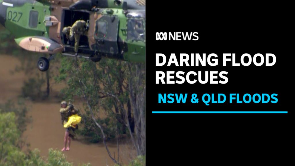 Daring rescues continue as flood crisis deepens across Australia's east ...