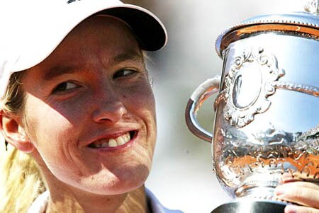 Happy Henin discovers joy on and off the court - ABC News