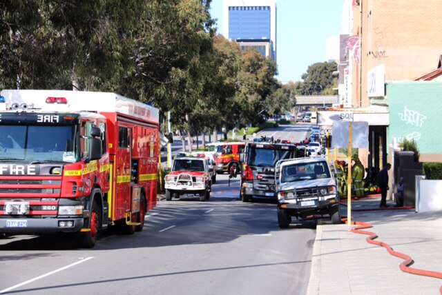 West Perth fire: Warehouse owner escapes flames amid asbestos fears ...