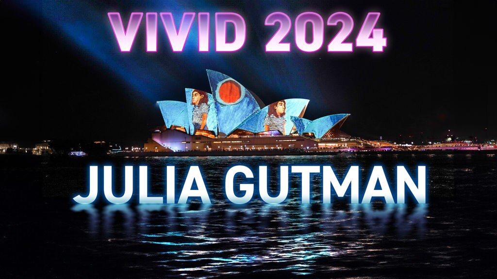 Meet the artist who lights up the sails of the Sydney Opera House for ...