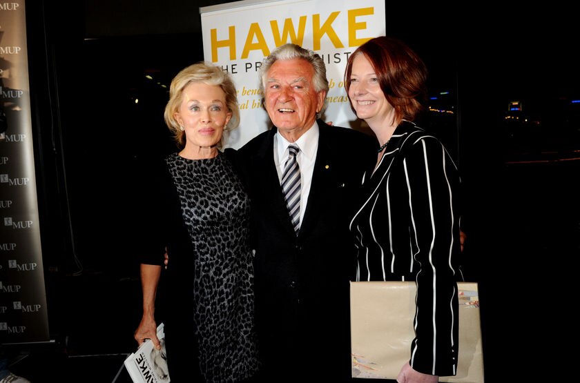 Gillard praises 'role model' Hawke at book launch - ABC News
