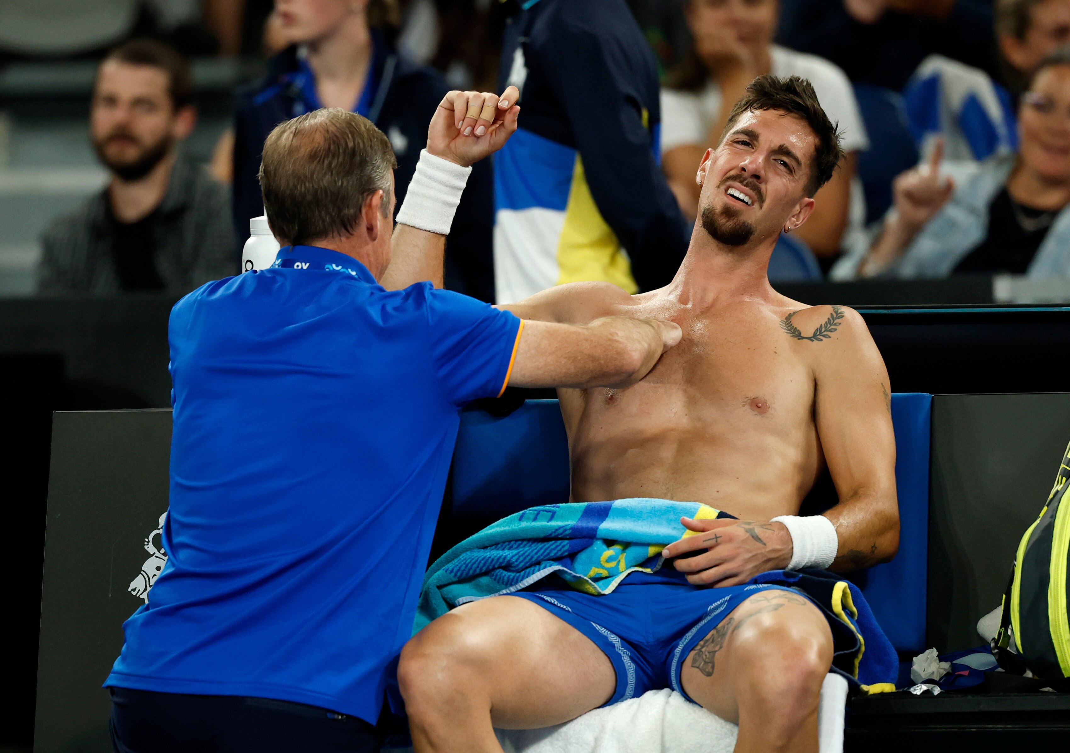 Thanasi Kokkinakis exits Australian Open after five-set loss to Jack Draper in second round ...