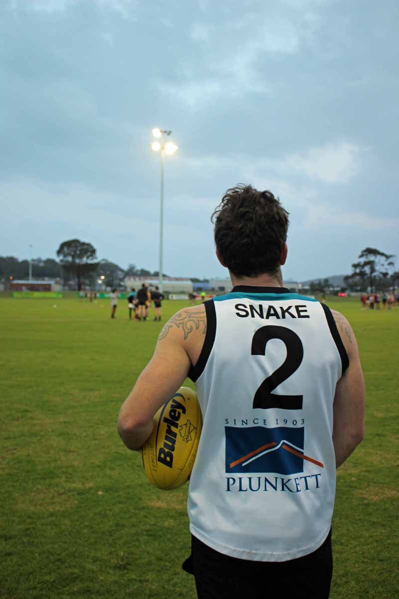 Albany Sharks player Jake Stuart clocks up 100 games and stays focused ...