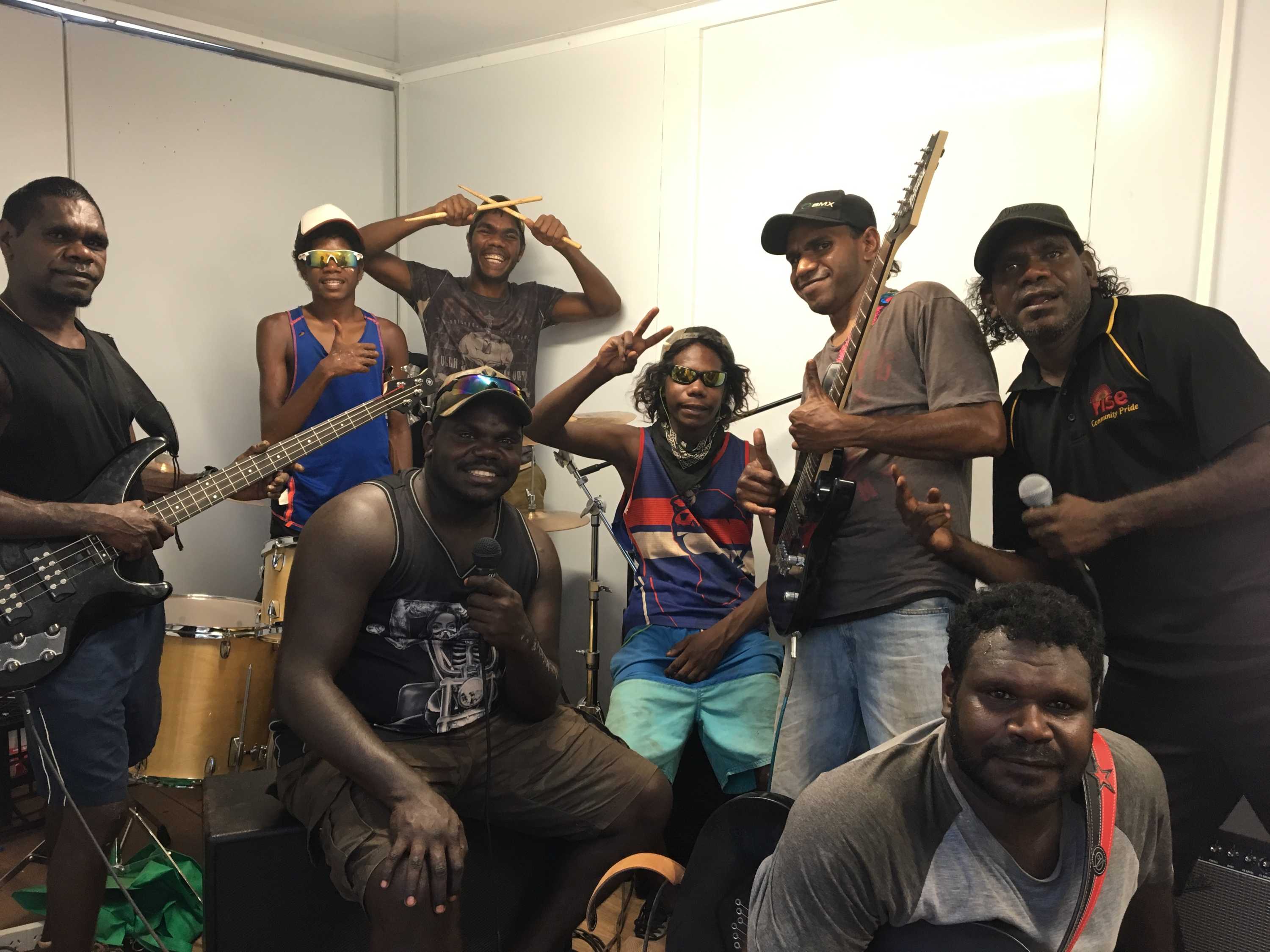Arnhem Land band K Squad use rock and reggae to encourage rejection of ...