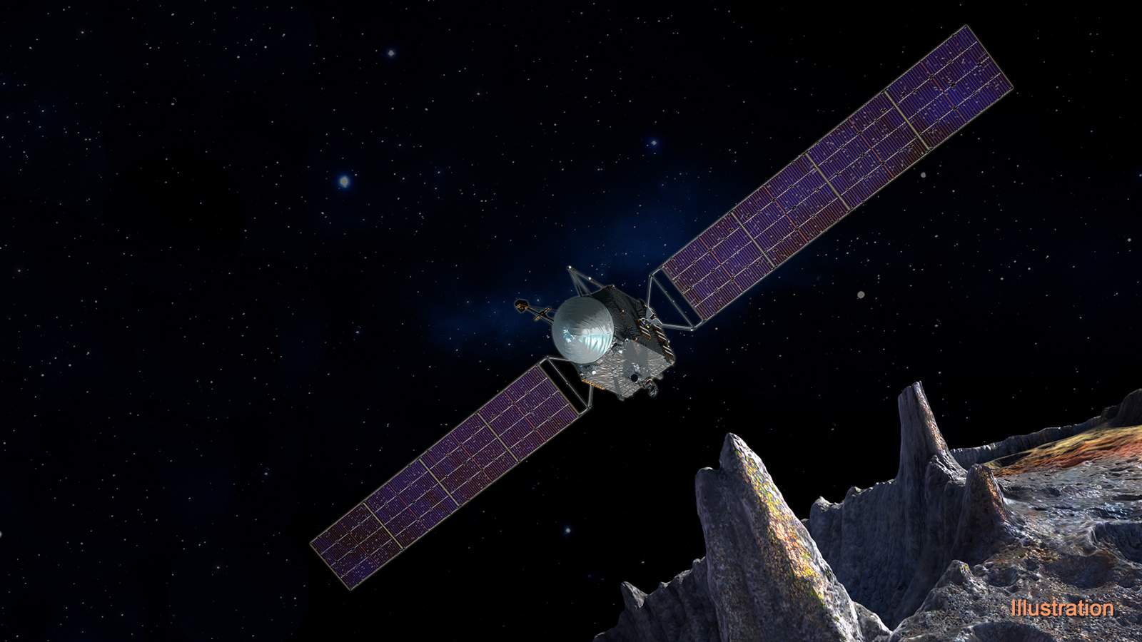 Why is NASA going to visit the giant metal asteroid 16 Psyche? - ABC News