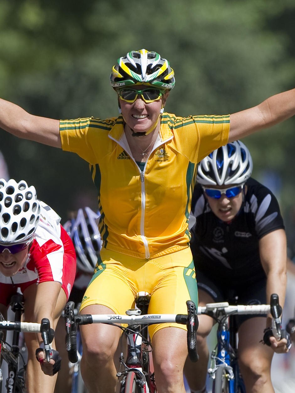 Gilmore wins Games road race gold - ABC News