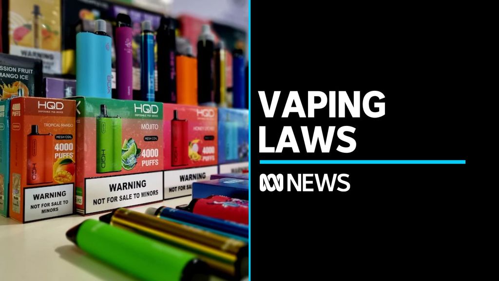 National crackdown on disposable vapes begins - ABC News