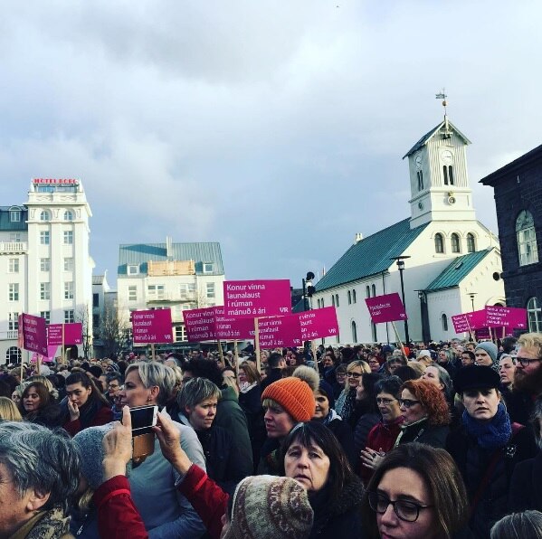 Iceland equal pay law comes into effect in bid to close gender gap ...